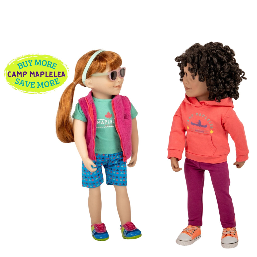 Paddle Your Canoe -Camp Maplelea Outfit Set for 18-Inch Dolls