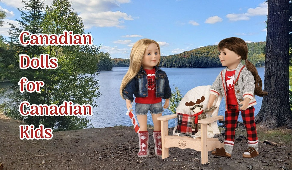 Maplelea Canadian Girl 18" dolls, accessories and clothing for kids