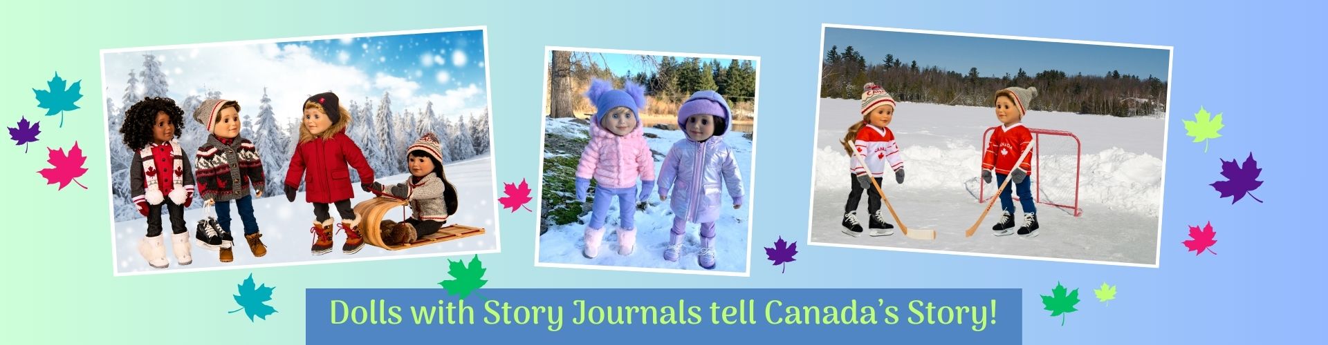 Maplelea Canadian Girl 18" dolls, accessories and clothing for kids