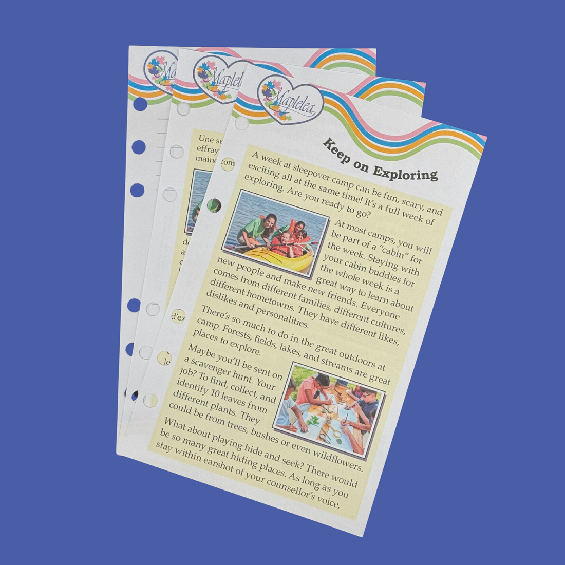 Explore More - Camp Maplelea Outfit Set for 18-inch Dolls