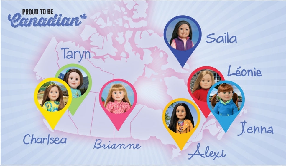 Maplelea Canadian Girl 18" dolls, accessories and clothing for kids