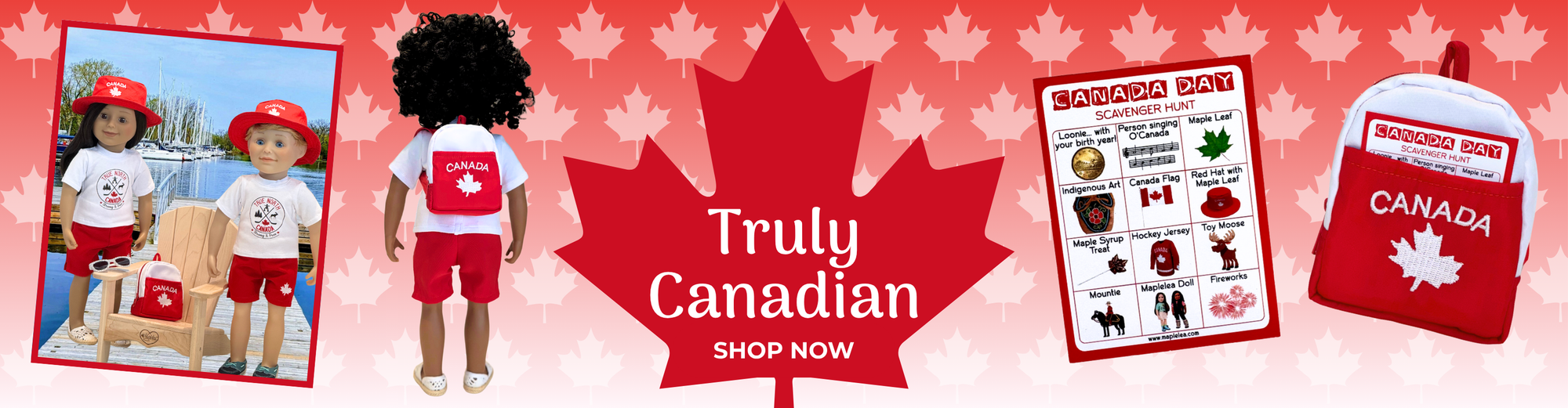 Maplelea Canadian Girl 18" dolls, accessories and clothing for kids